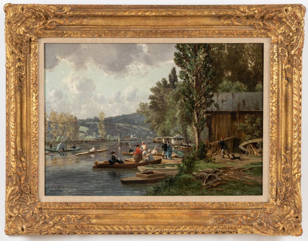 Edme-Emile Laborne | : TWO WORKS (1873) | MutualArt