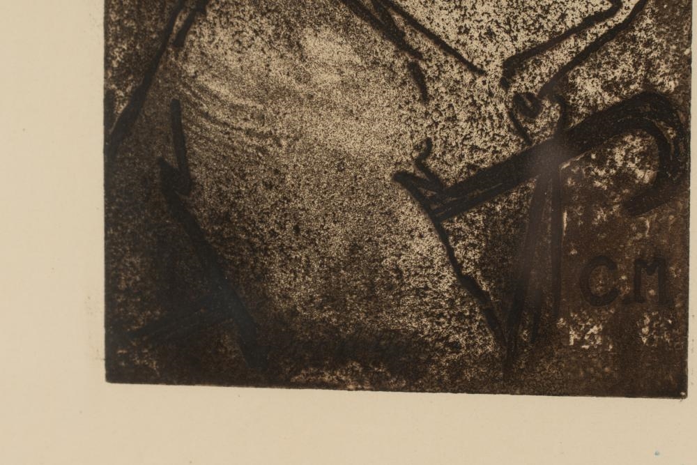 Charles Maurin | : PORTRAIT DE HENRI DE TOULOUSE-LAUTREC (1893) | MutualArt