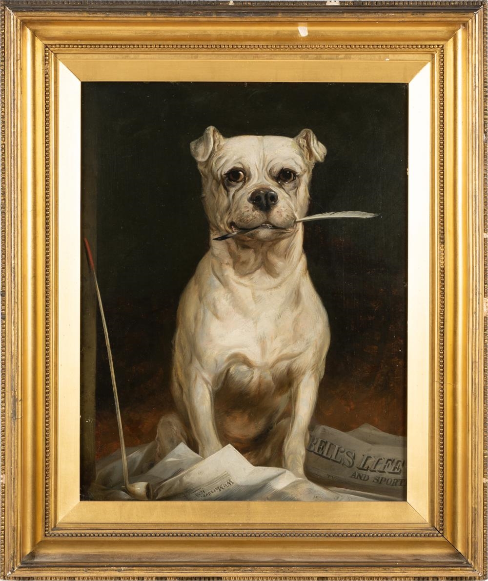 William Marsden | : PORTRAIT OF A DOG (1885) | MutualArt