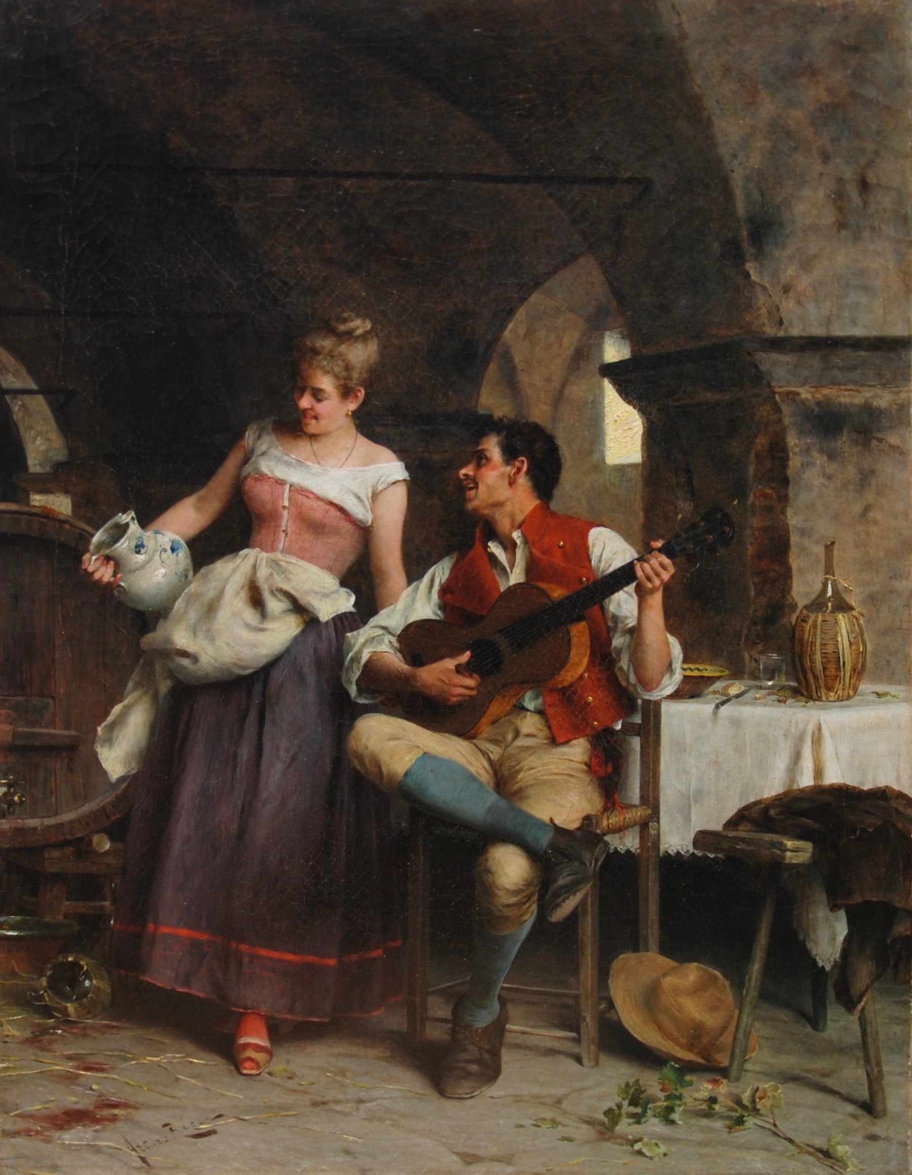 Arturo Ricci | ‘Serenata nell’ostello’ | MutualArt