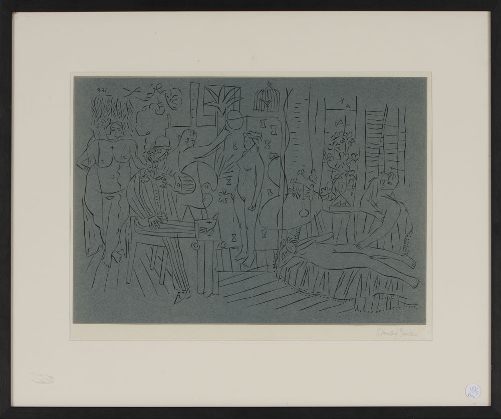 Stanley Pinker | The Artist's Studio | MutualArt