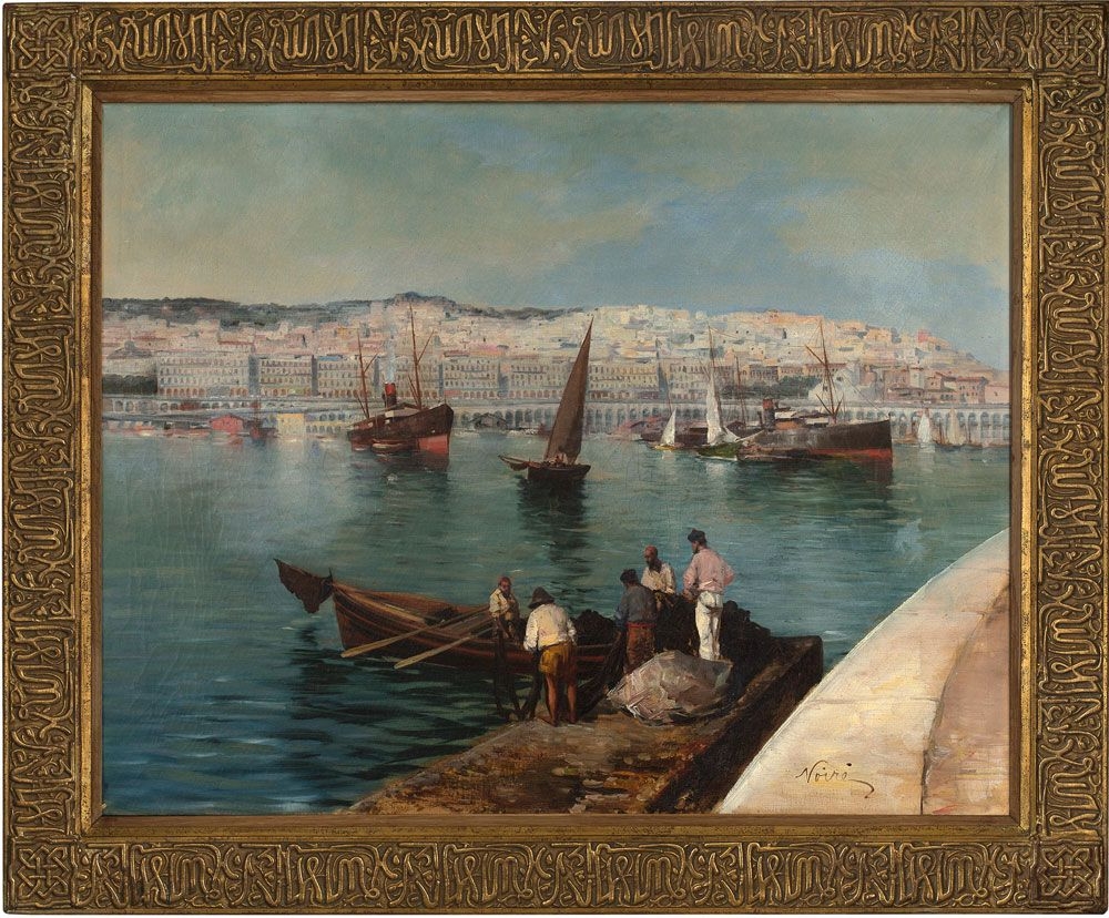 Maxime Noire | Dans le port d'Alger | MutualArt