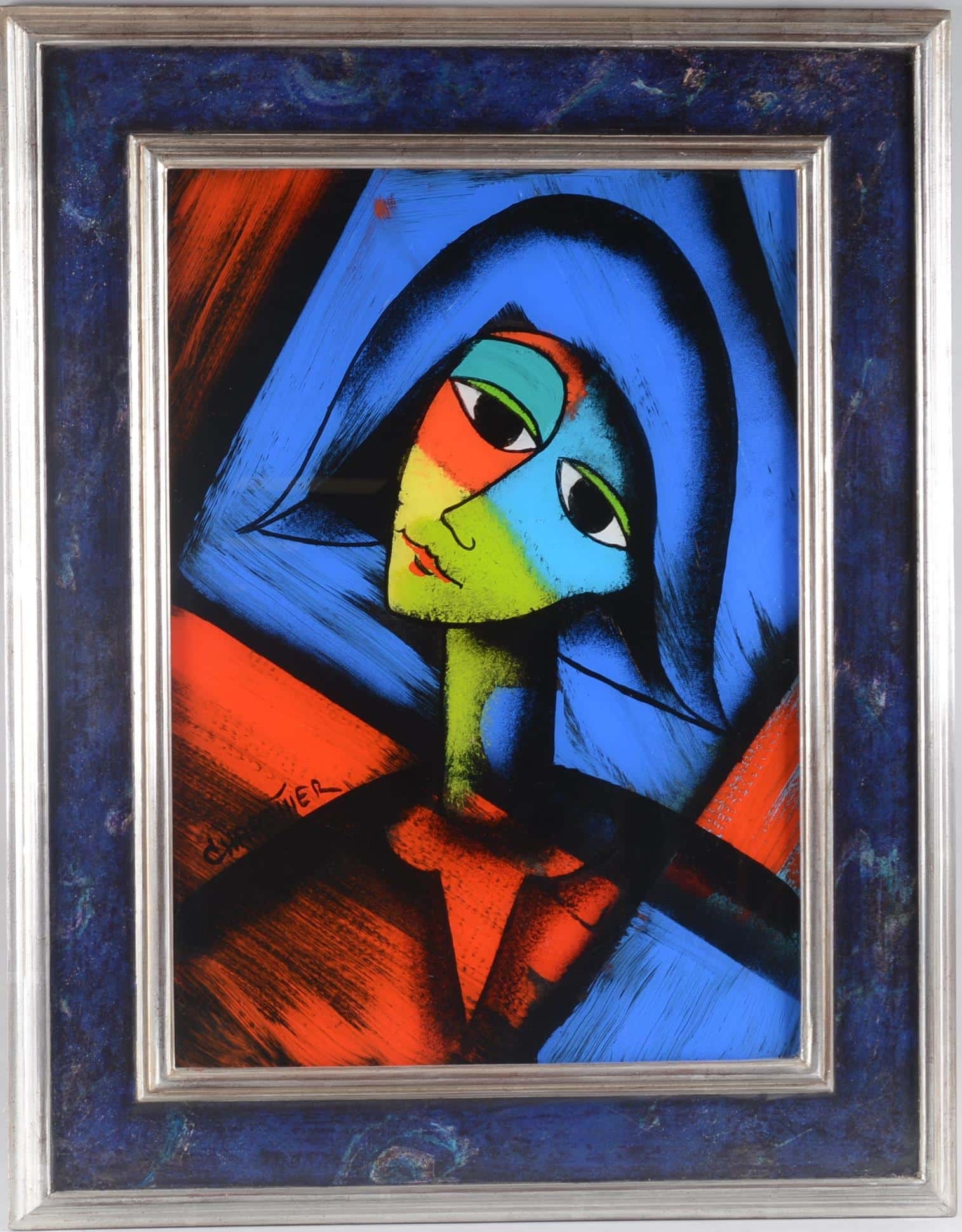 Jose Chapellier | Portrait polychrome | MutualArt