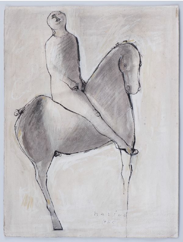 Marino Marini | CAVALLO E CAVALIERE (1946) | MutualArt
