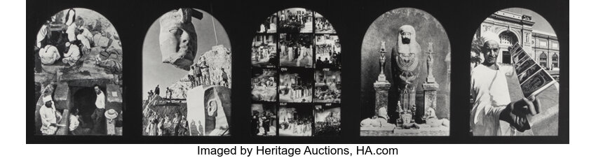 Elaine Reichek | Exhumation (polyptch) | MutualArt