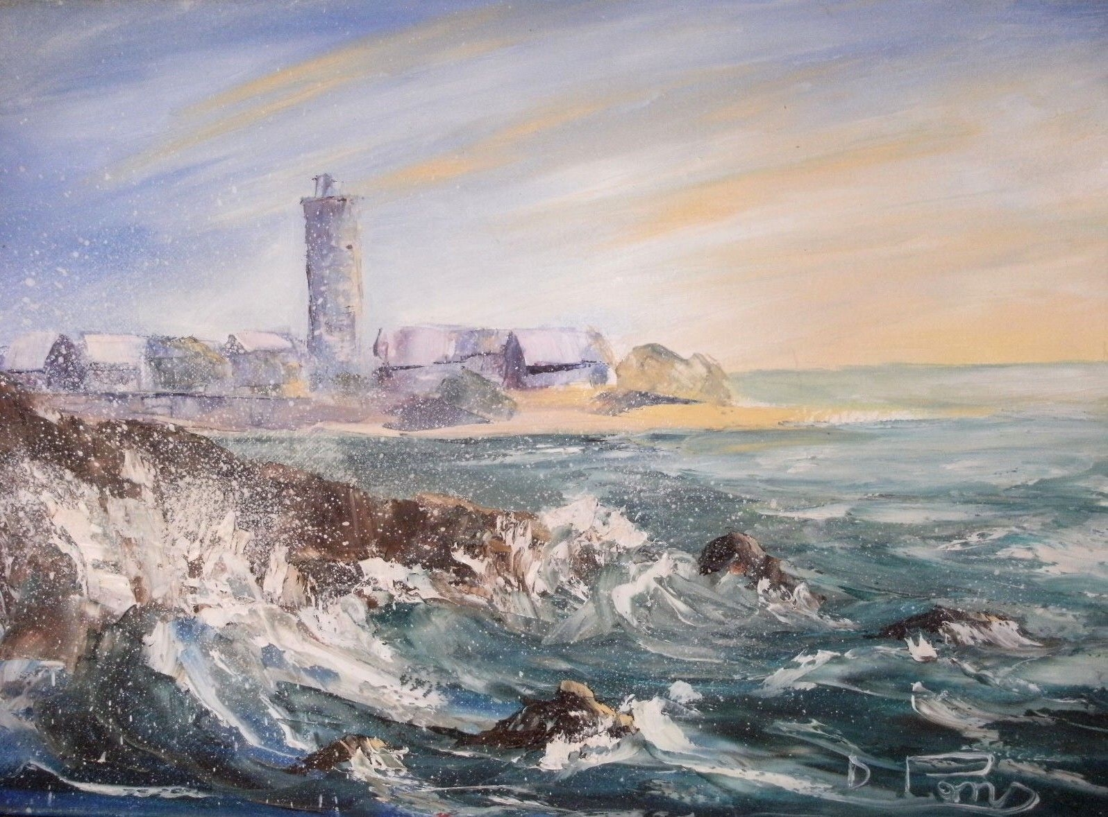 David Pons | Marine en tempête | MutualArt