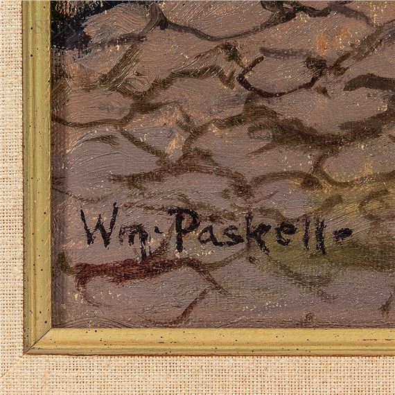 William Frederick Paskell | Two Framed Views of Stone Alley, Nantucket ...