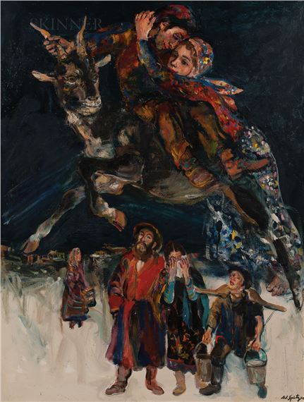 Walter Spitzer | The Elopement. (1971) | MutualArt