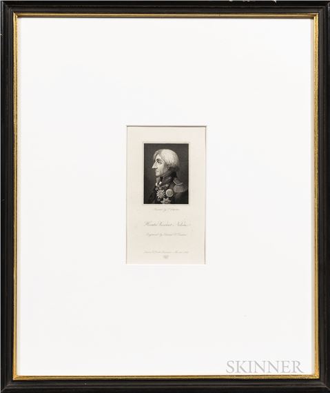 John Hoppner | Seven Portrait Engravings of Vice-Admiral Horatio Nelson ...