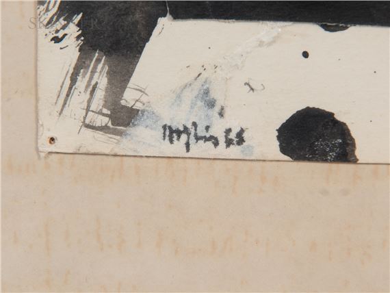 Budd Hopkins | Untitled Collage. (63) | MutualArt