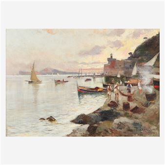 Edwin Austin Abbey | 32 Artworks at Auction | MutualArt