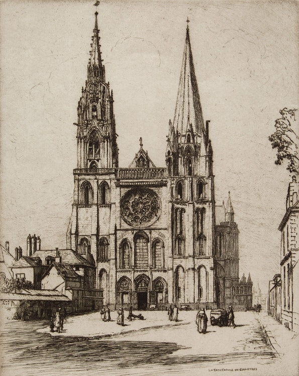 Caroline Helena Armington | La Cathédrale de Chartres | MutualArt