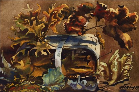 Caven Atkins | Still Life (1953) | MutualArt