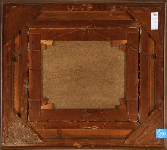 Carl Ludwig Bille | View from a harbour in moonlight (1886) | MutualArt