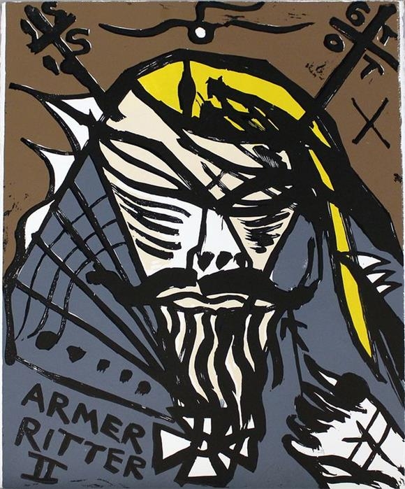 Jonathan Meese | Siegfried im Turmzimmer... (2005) | MutualArt