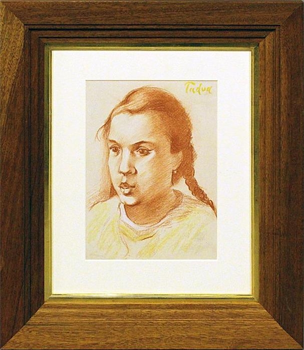 Paul Mathias Padua | Portrait eines jungen Mädchens. | MutualArt