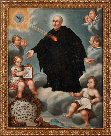 Spanish Colonial School, 18th Century | “EL BEATO JOSEPH CALASANZ DE LA ...