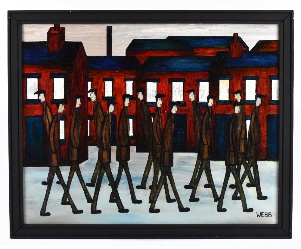 Nick Webb | 'Street Scene' | MutualArt