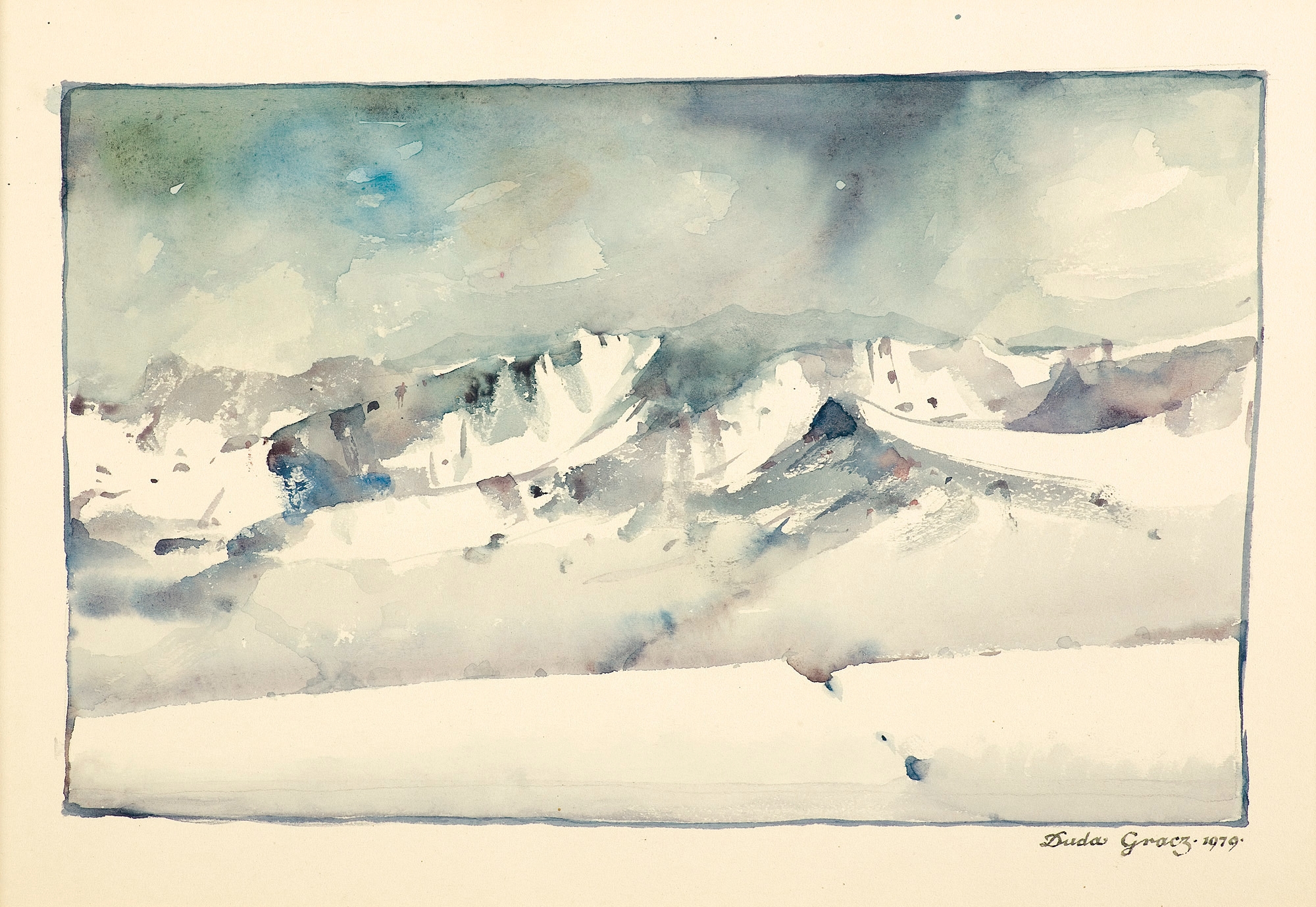 Jerzy Duda-Gracz | PEJZAŻ TATRZAŃSKI (1979) | MutualArt