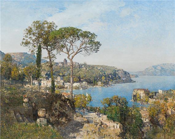 Robert Russ | Lake Garda landscape | MutualArt