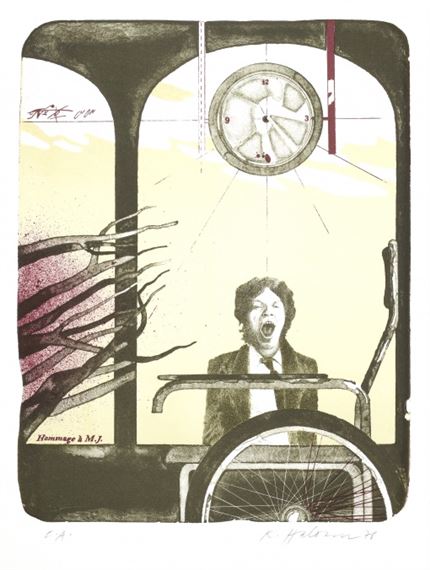 Karel Haloun | HOMMAGE Á M. J. (1978) | MutualArt