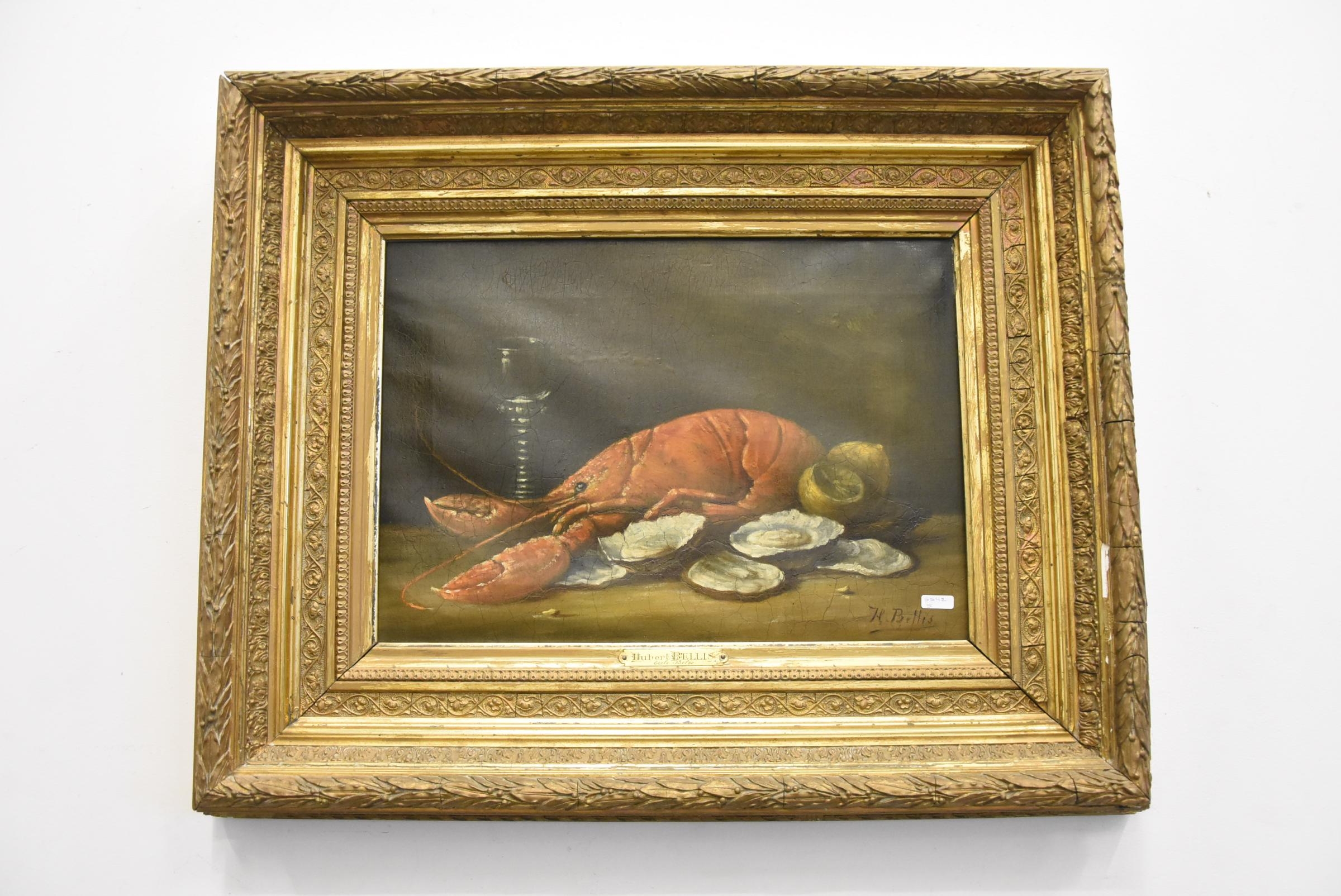 Hubert Bellis | Homard et huîtres | MutualArt