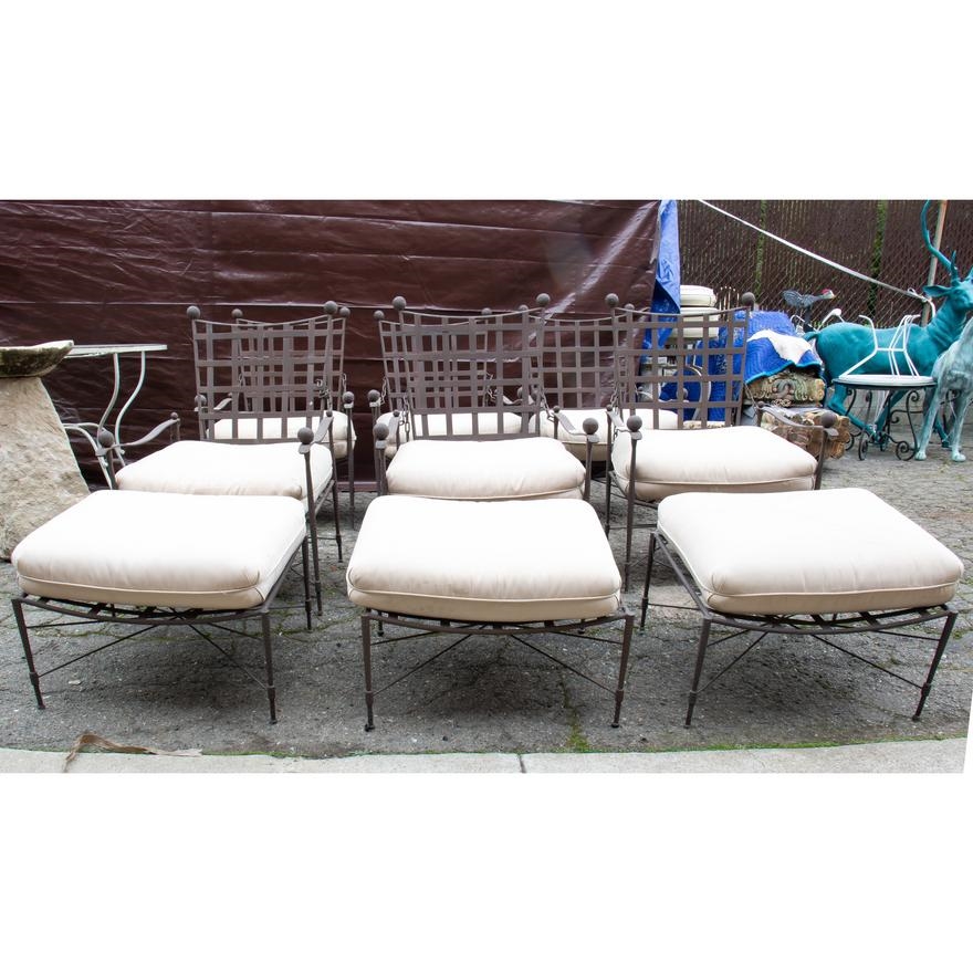 Michael Taylor | (Set of 6) A Michael Taylor 'Montecito' style suite Of ...