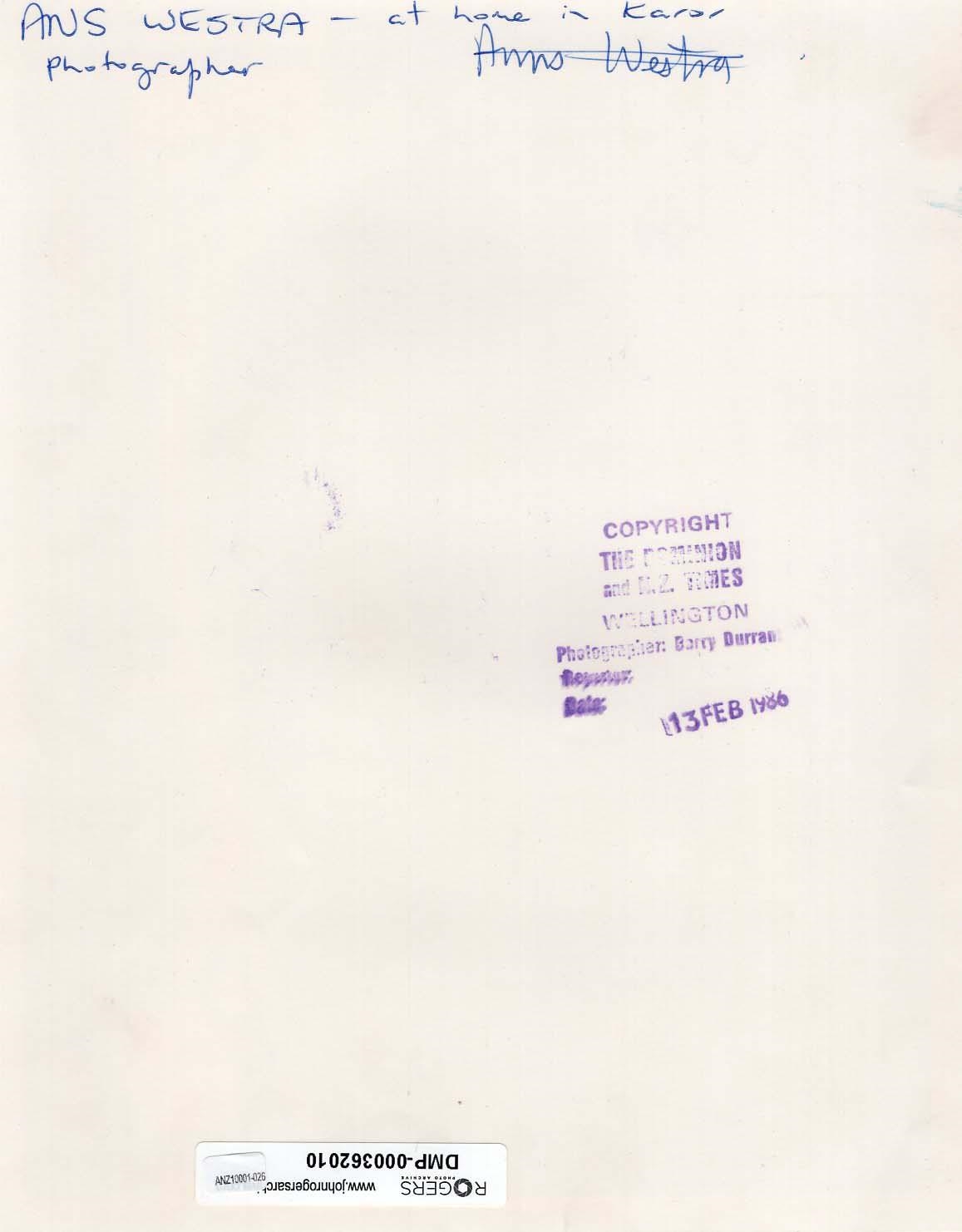 Barry Durrant | Ans Westra (1986) | MutualArt