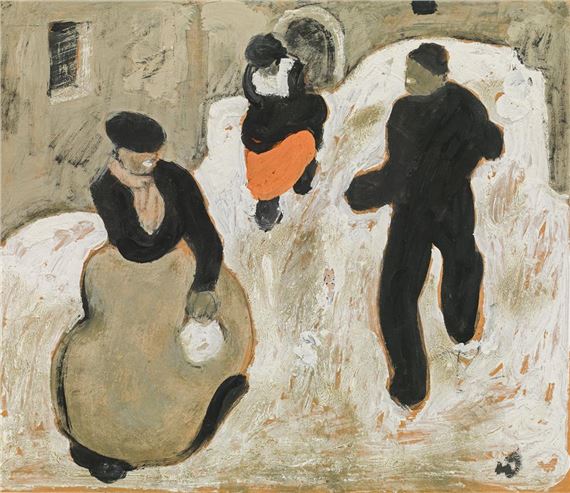 Alfons Walde | Encounter (1922) | MutualArt