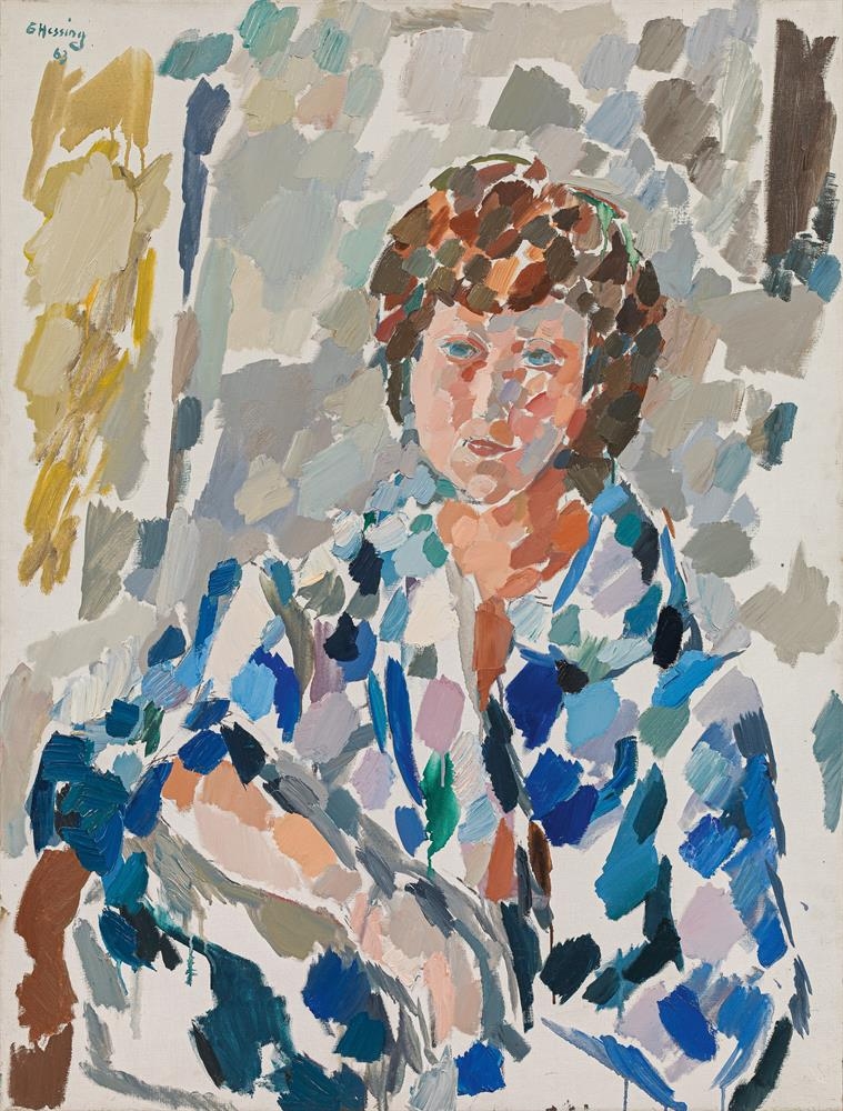 Gustav Hessing | Portrait of Ludwig Schwarzer (1963) | MutualArt