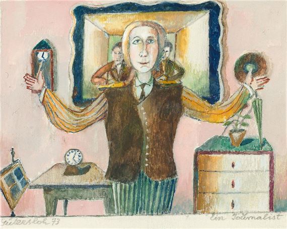 Albert Paris Gütersloh | Ein Journalist (1973) | MutualArt
