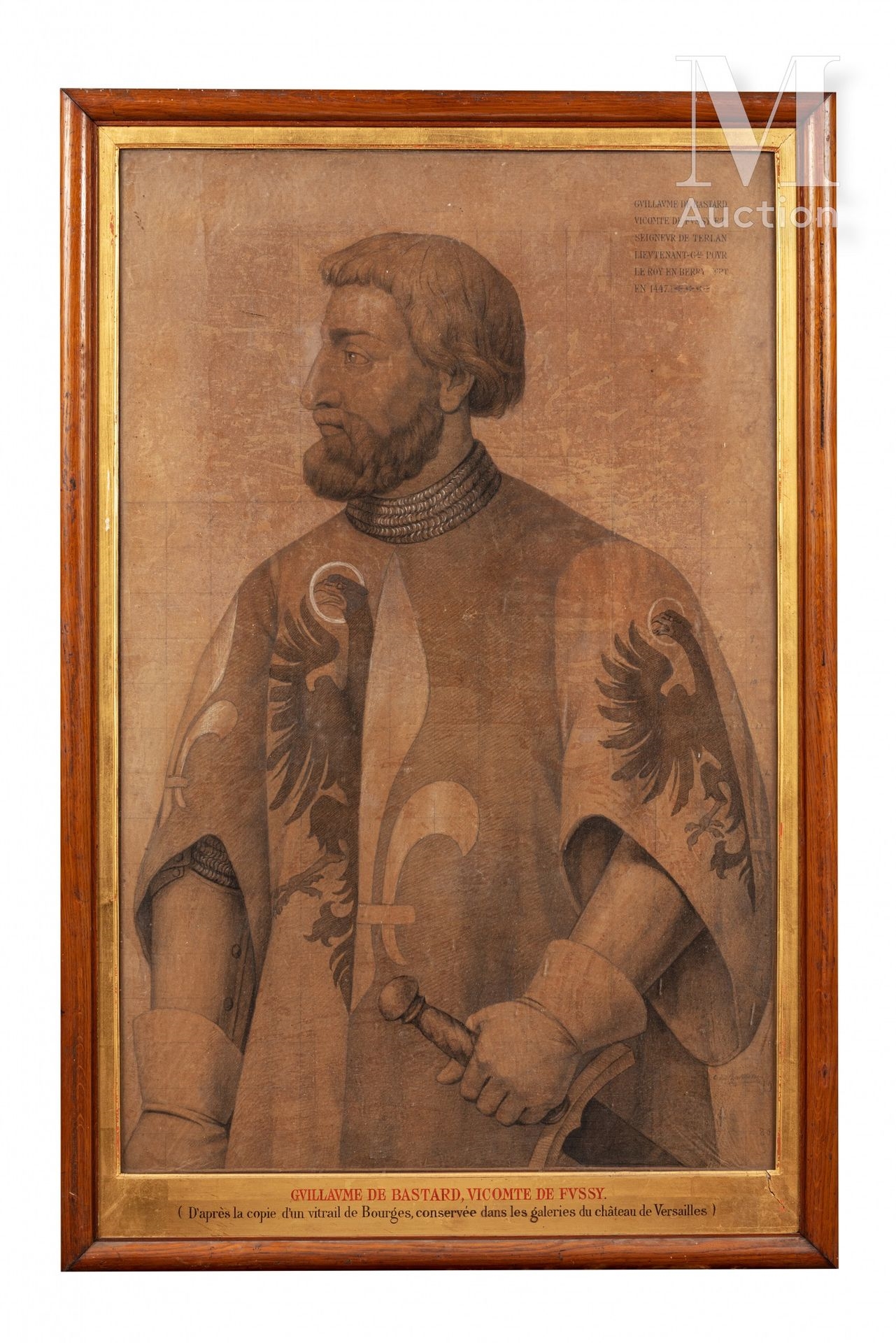 French School, 19th Century | Guillaume de Bastard, Viscount of Fussy ...