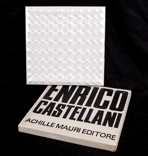 Enrico Castellani | Enrico Castellani Pittore (1968) | MutualArt