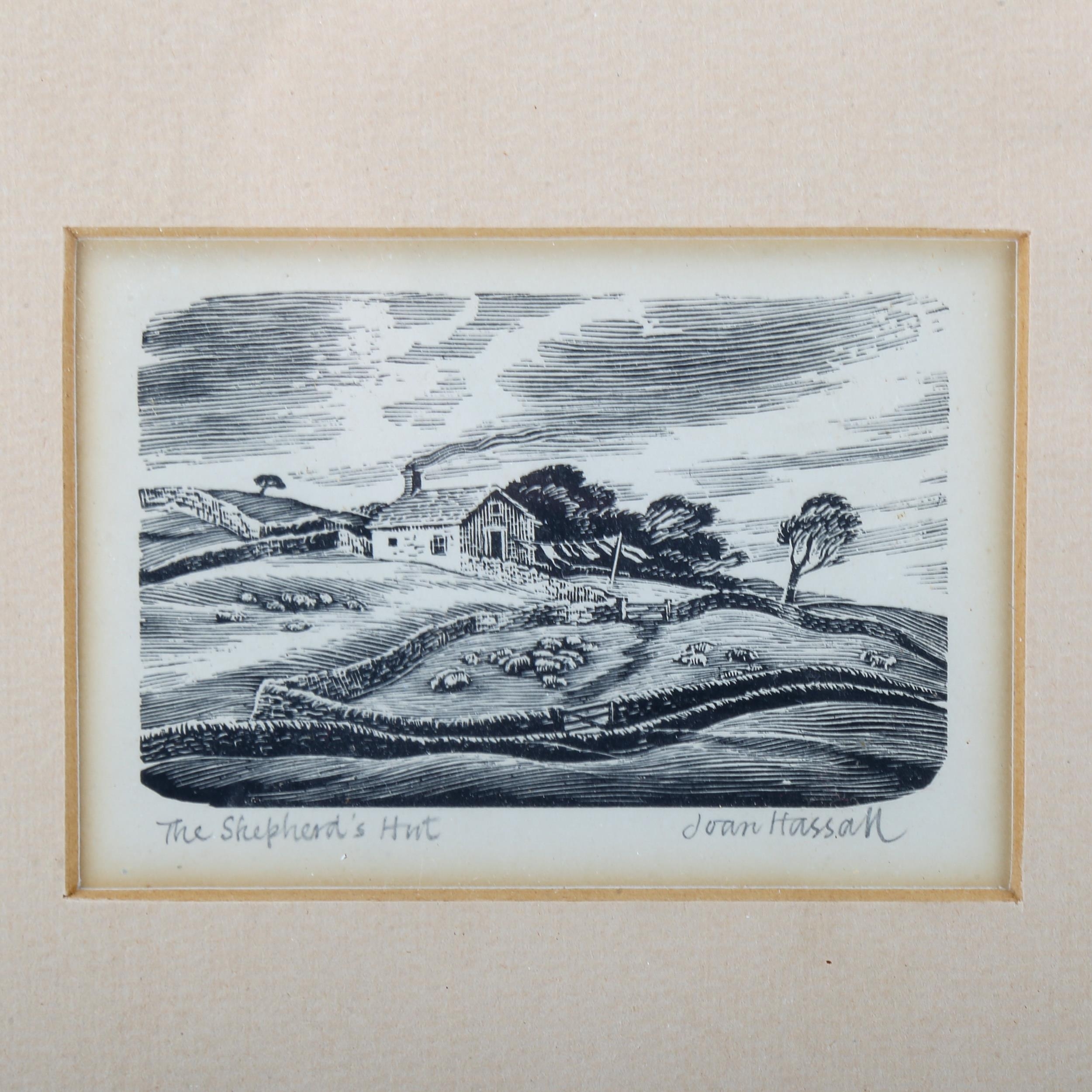 Joan Hassall | 3 miniature wood engravings | MutualArt