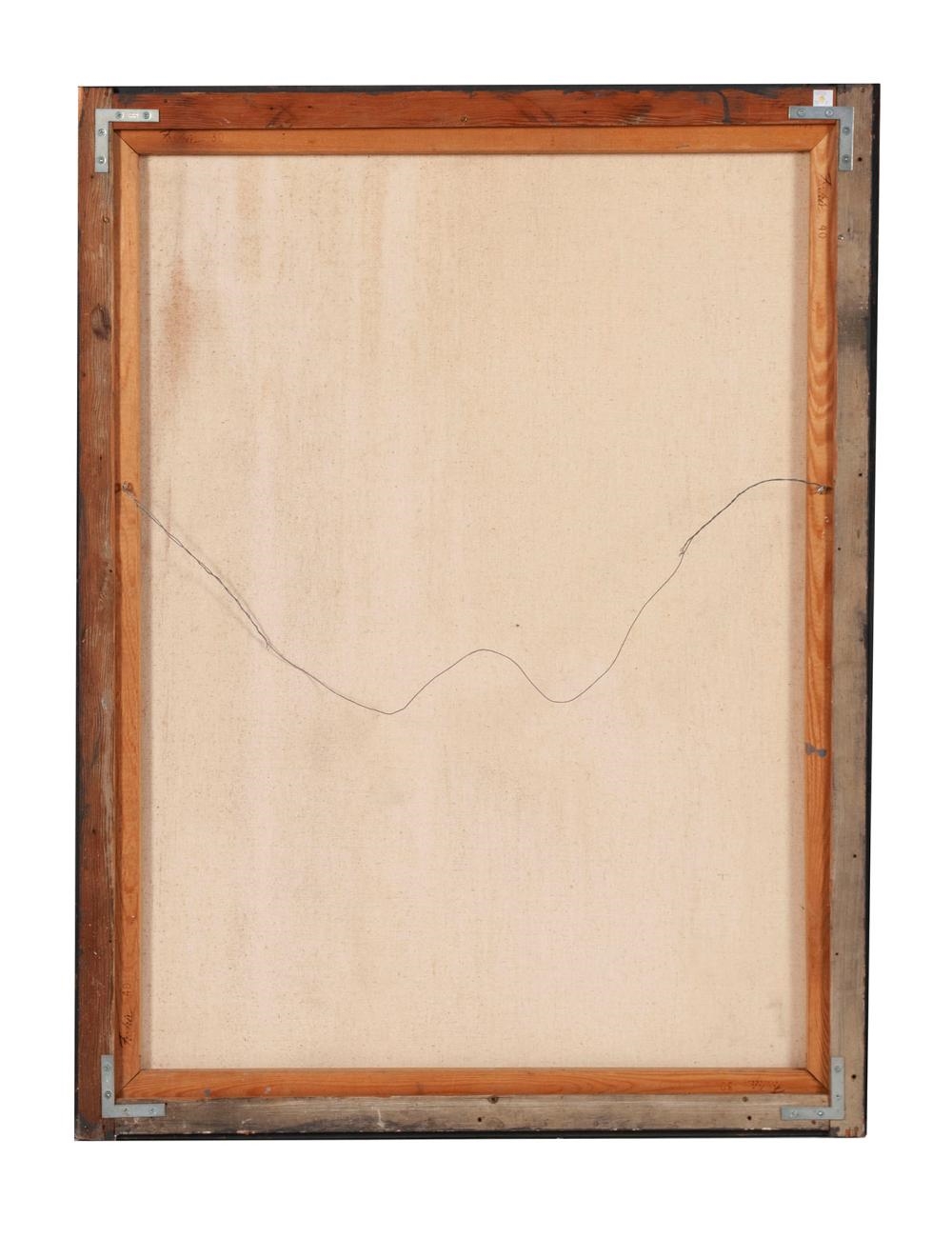 Jane Sauer | Hard-edge geometric abstractions in shades of pink, blue ...