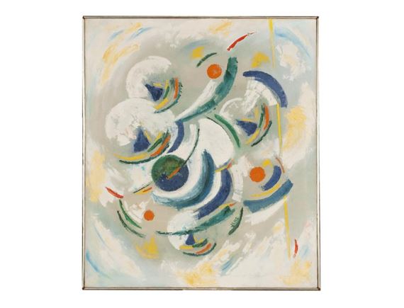 Stifel Jens | Kandinsky inspired abstract, elliptical forms on a ...