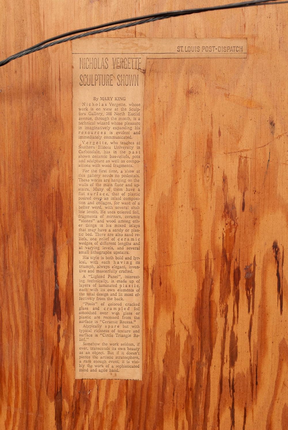 Nicholas Vergette | Untitled (1967) | MutualArt