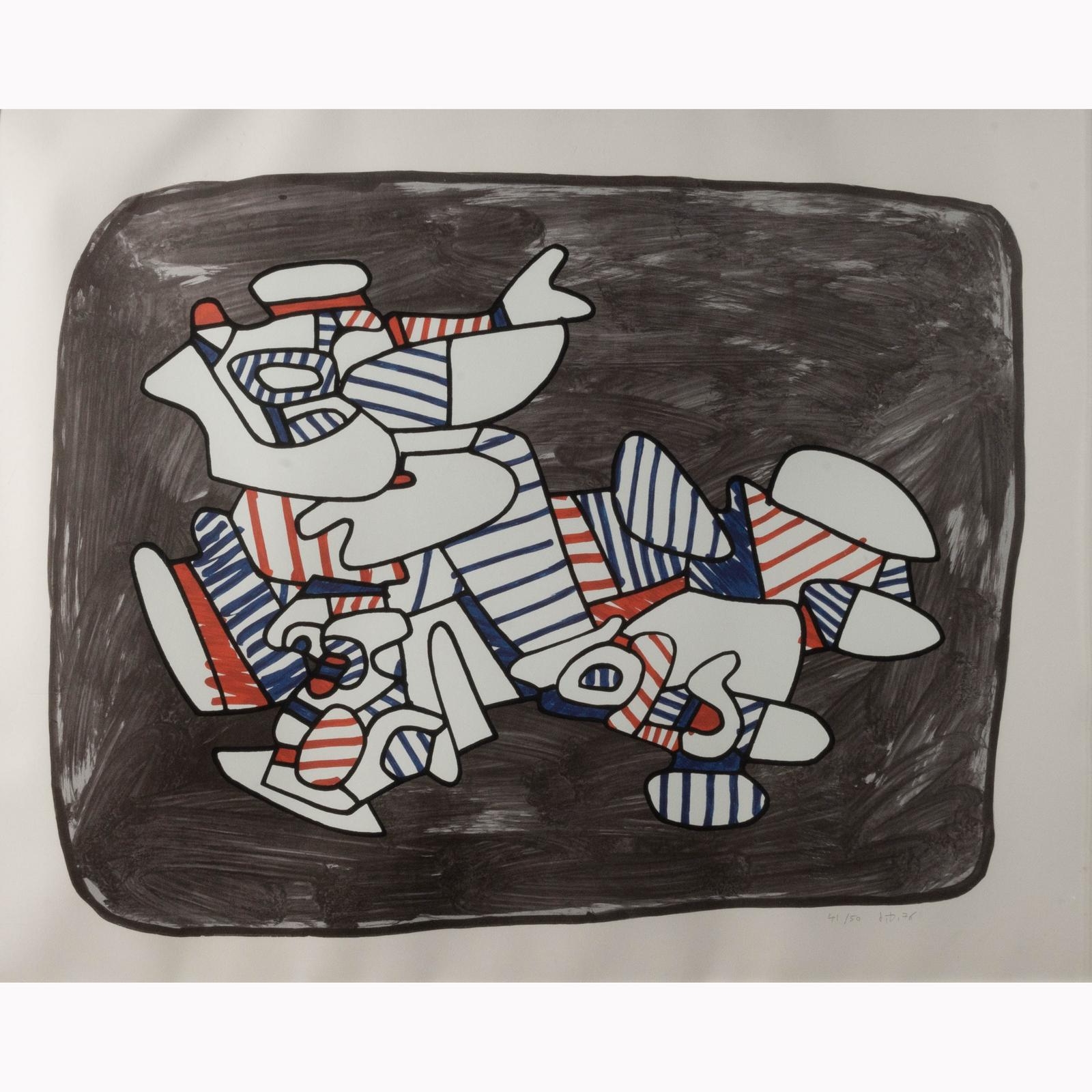 Jean Dubuffet | Villa Duplex (1976) | MutualArt
