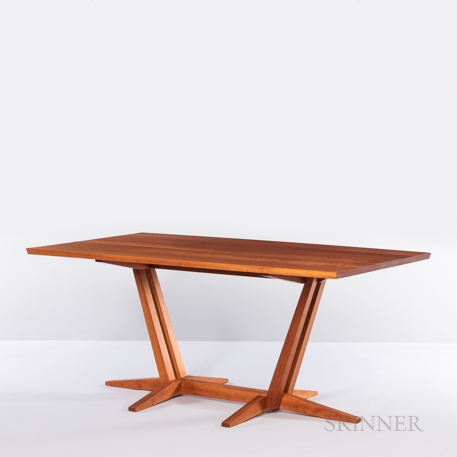Thomas Moser | Thomas Moser Edo Trestle Dining Table (2017) | MutualArt