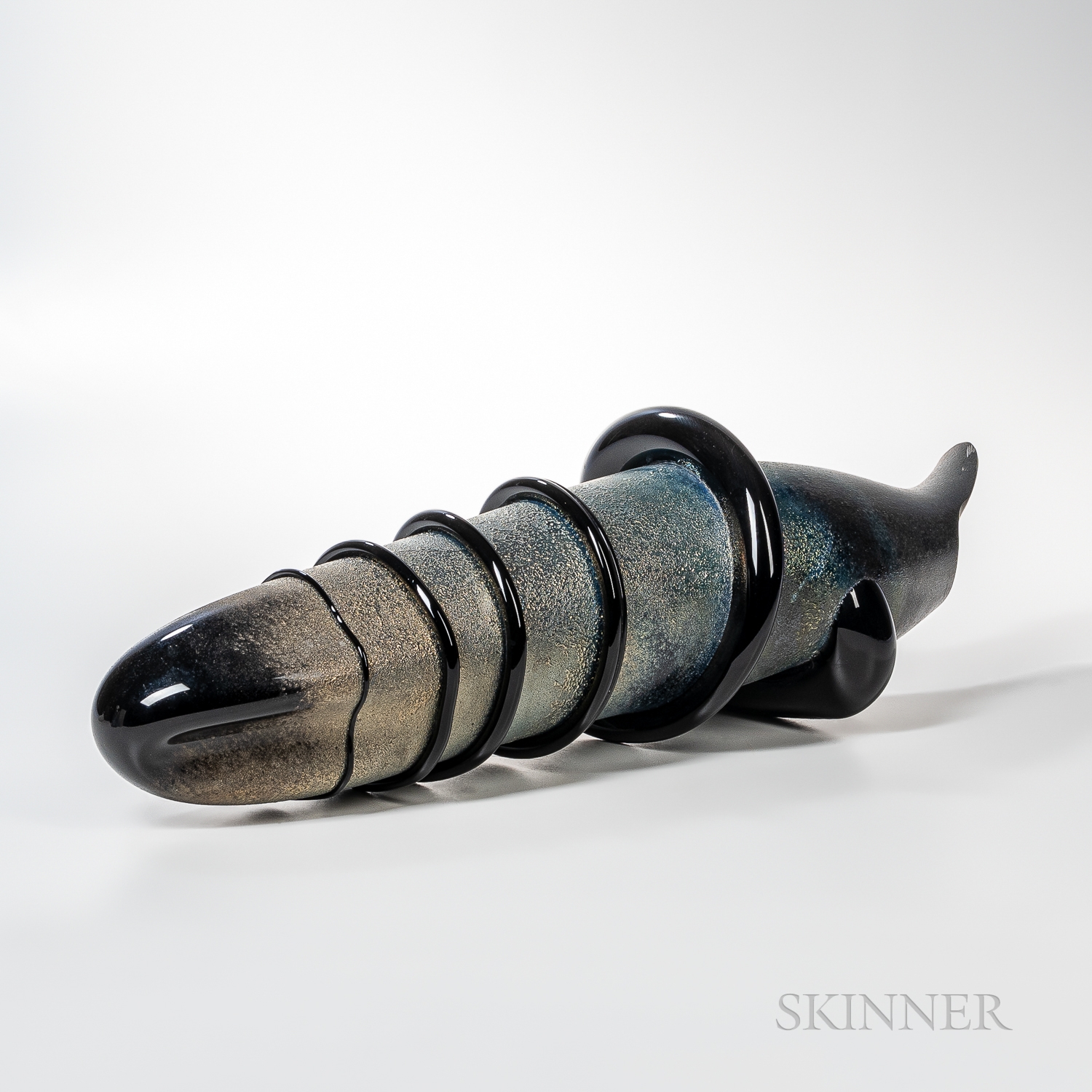 Steve Tobin | Cocoon Art Glass Sculpture | MutualArt