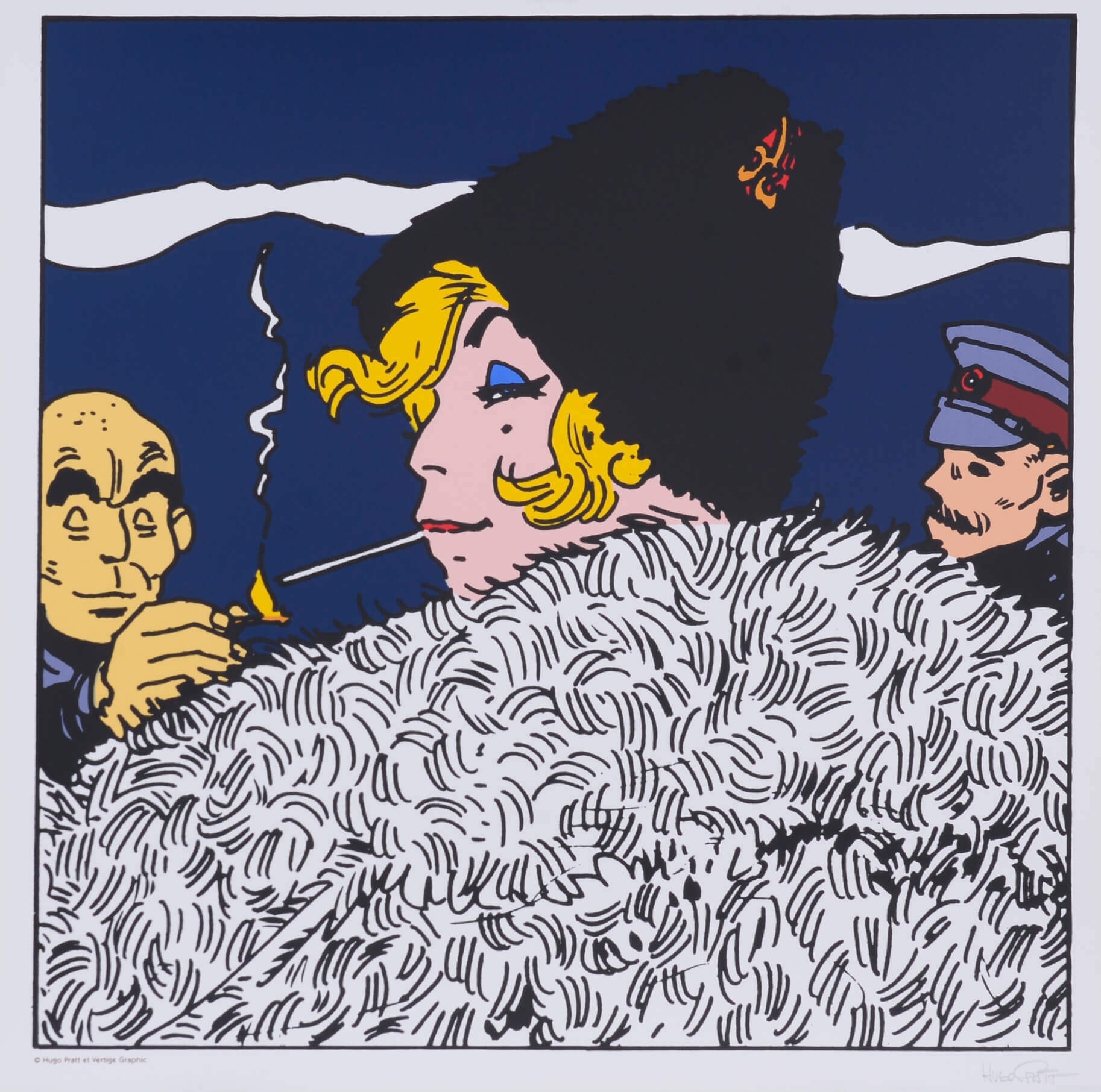 Hugo Pratt | Les Personnages : Corto, Raspoutine, Cush & Marina [4 ...