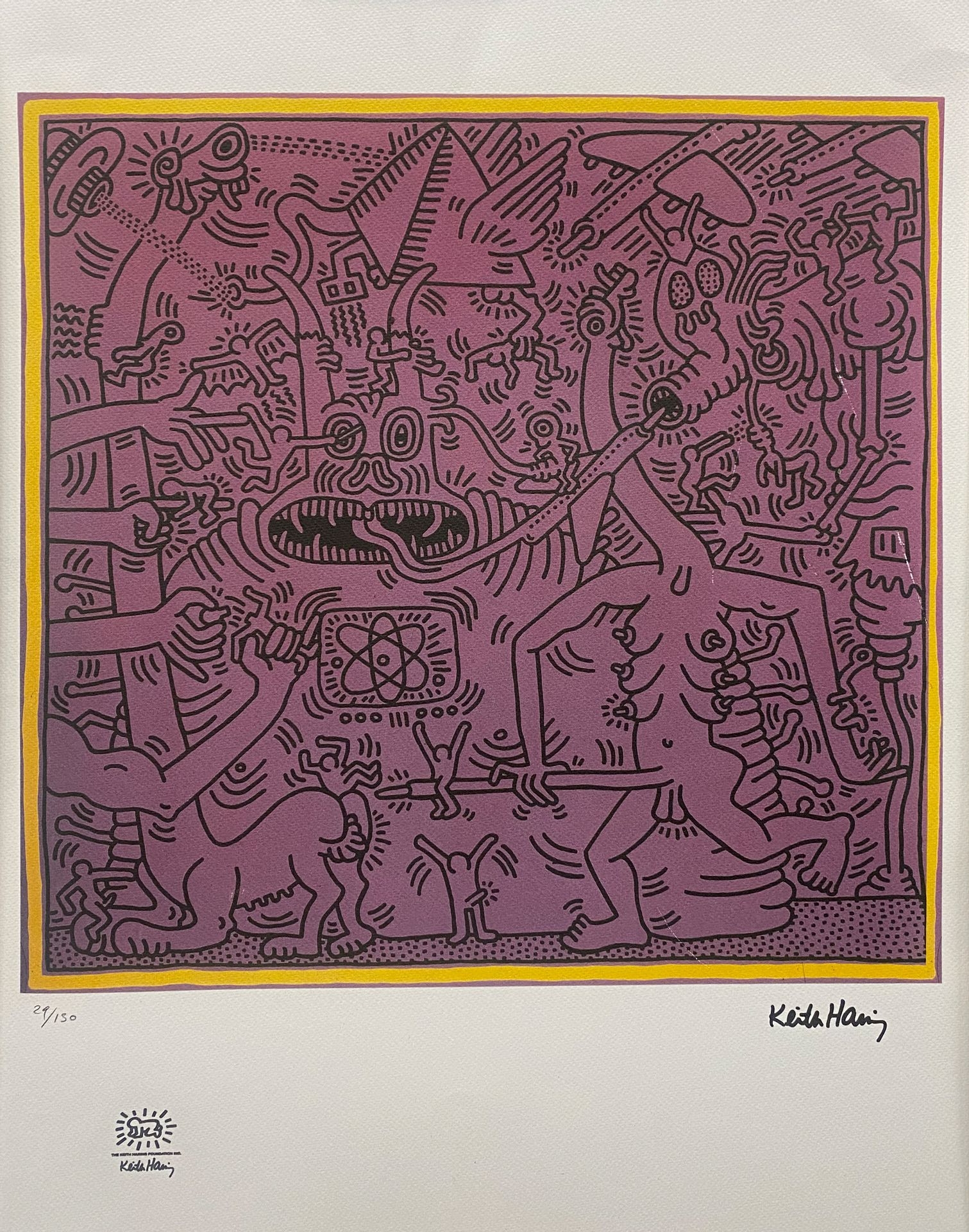 Keith Haring | Monsters. | MutualArt