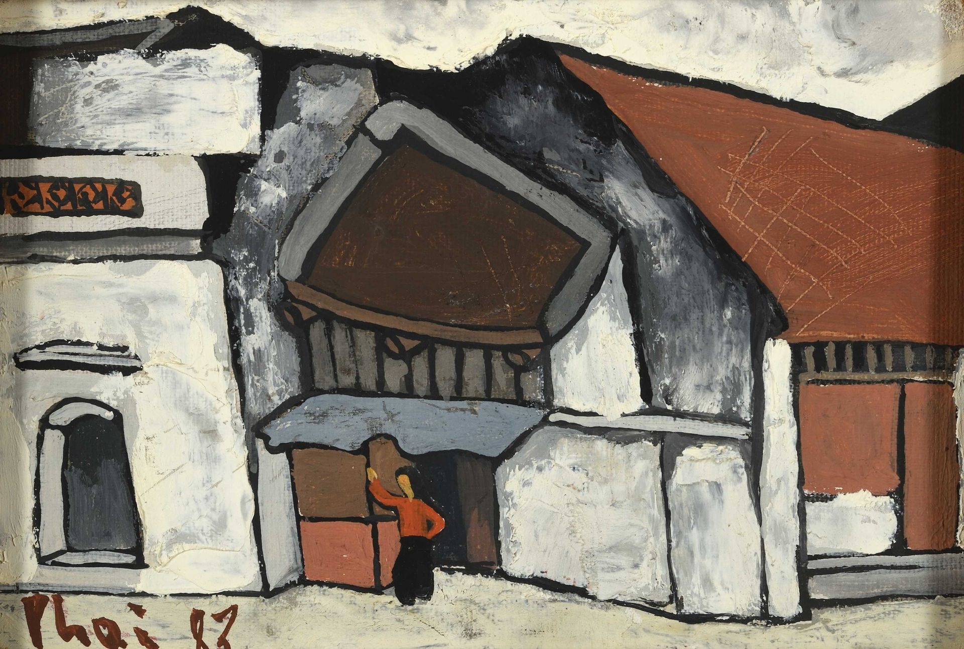 Bui Xuan Phai | The actress of Cheo opera (1985) | MutualArt