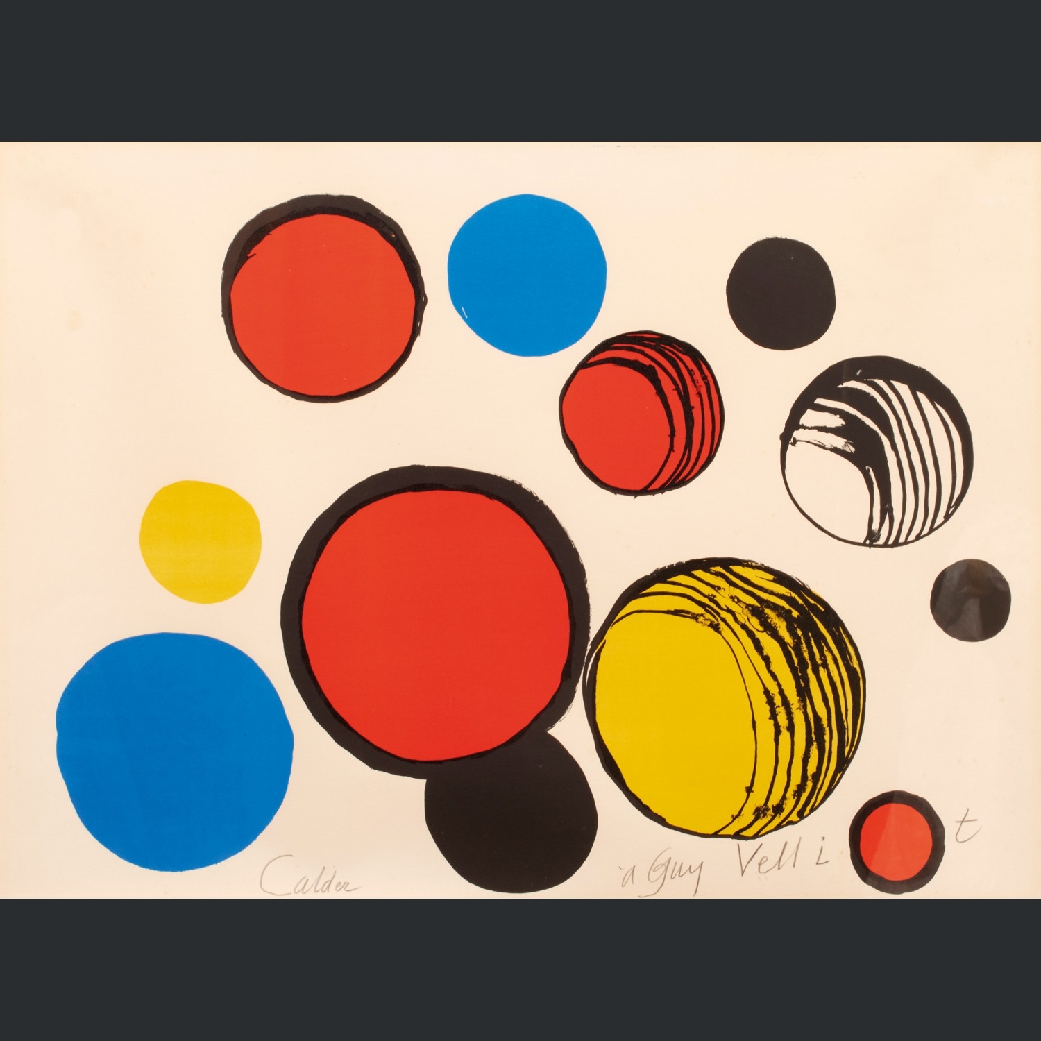 Alexander Calder | Circles (1970) | MutualArt