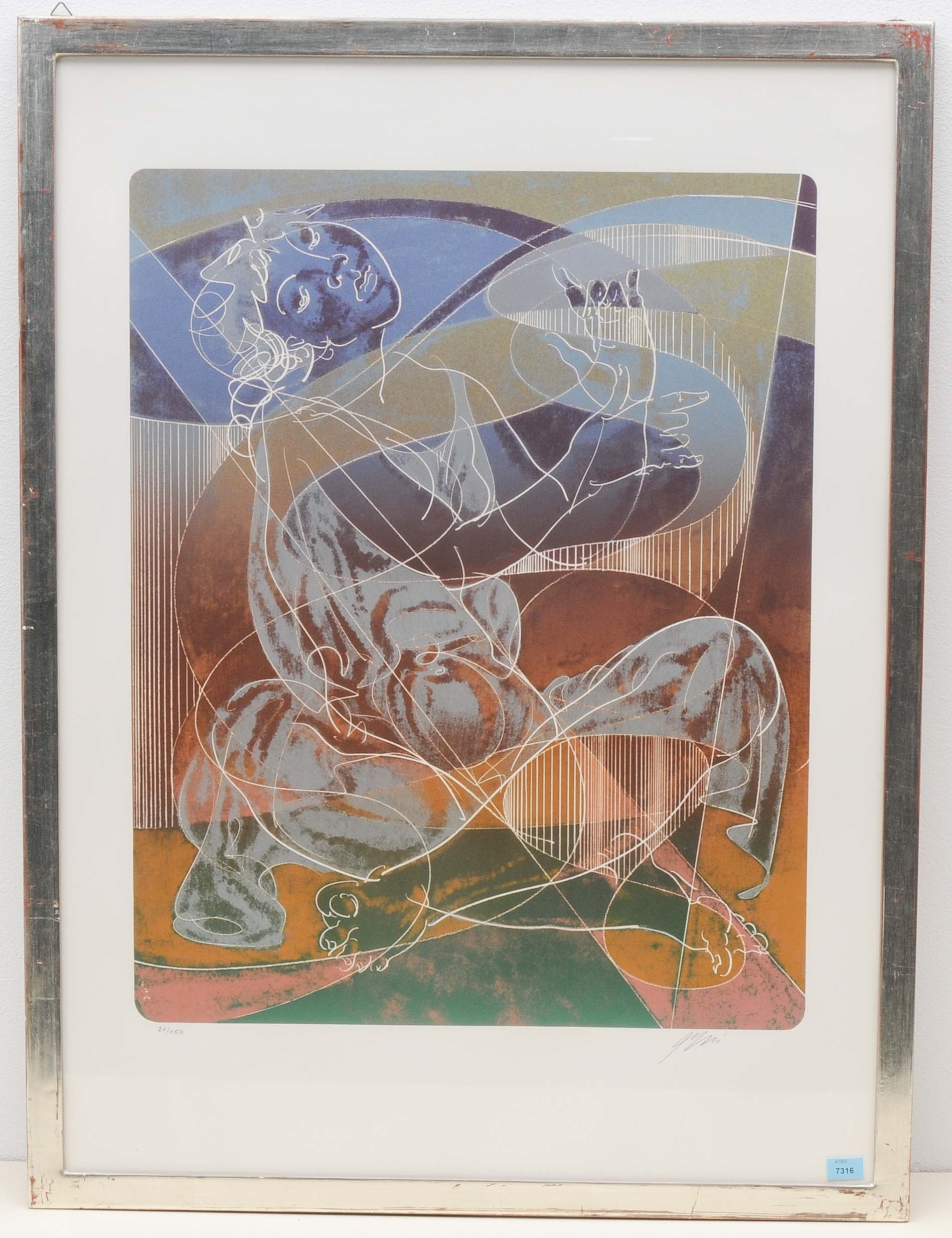 Hans Erni | Drei Pferde (1984) | MutualArt