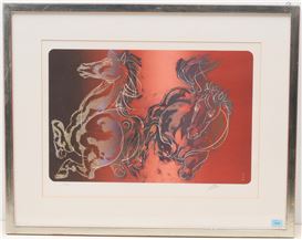 Erni Hans | Zwei Pferde (1986) | Compare similar artworks | MutualArt