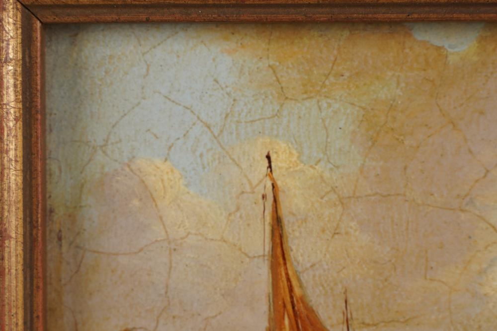 George Michael Moser | ATTRIBUTED TO GEORG M. MOSER: SHIPS IN PORT ...