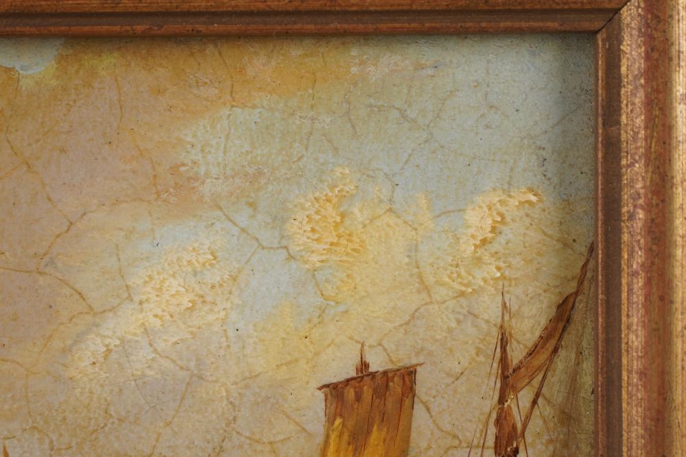 George Michael Moser | ATTRIBUTED TO GEORG M. MOSER: SHIPS IN PORT ...