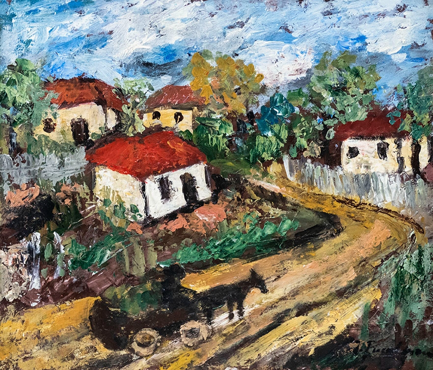 Ion Tuculescu | Village Road | MutualArt