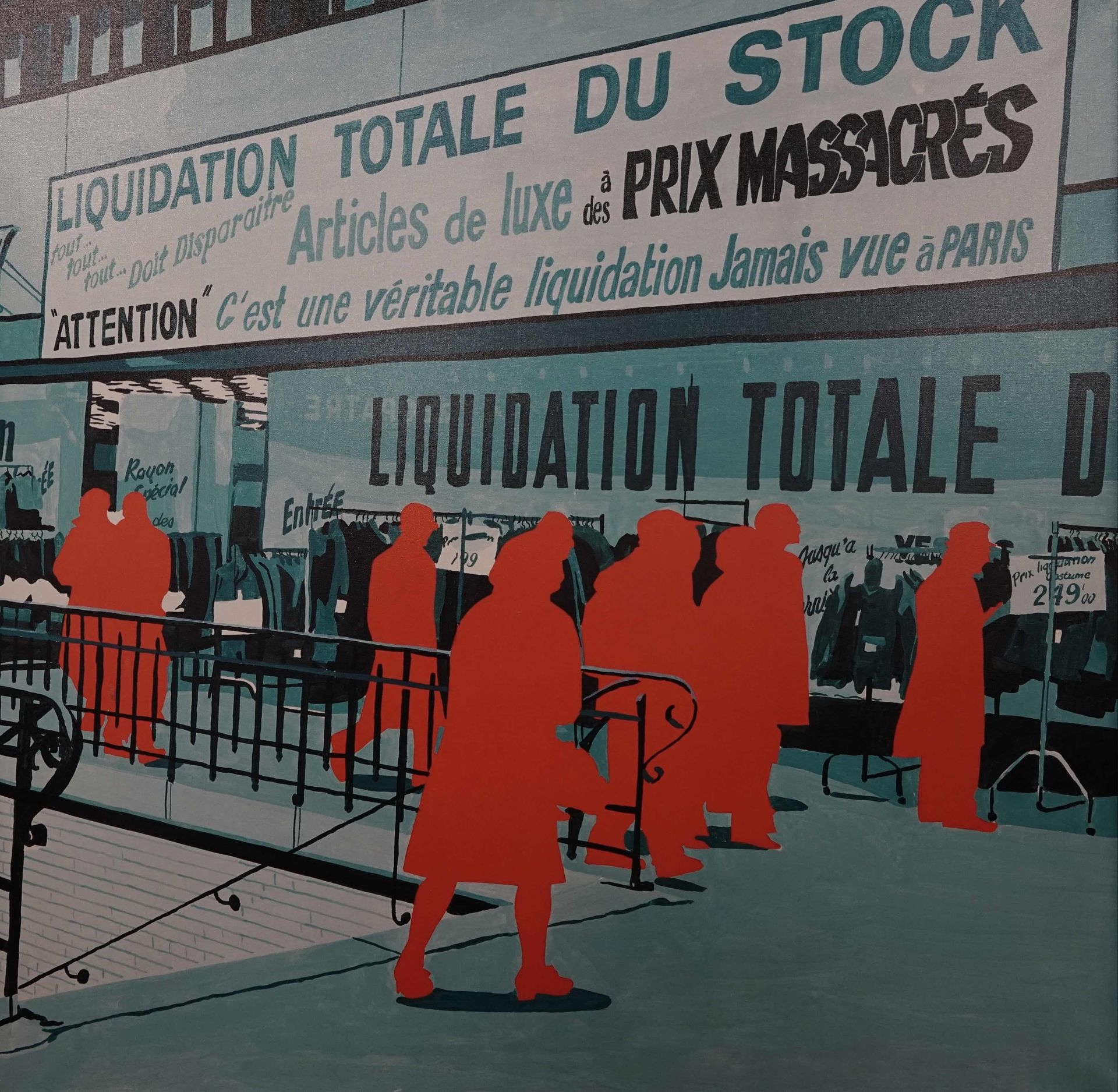 Gérard Fromanger | Boulevard des Italiens | MutualArt